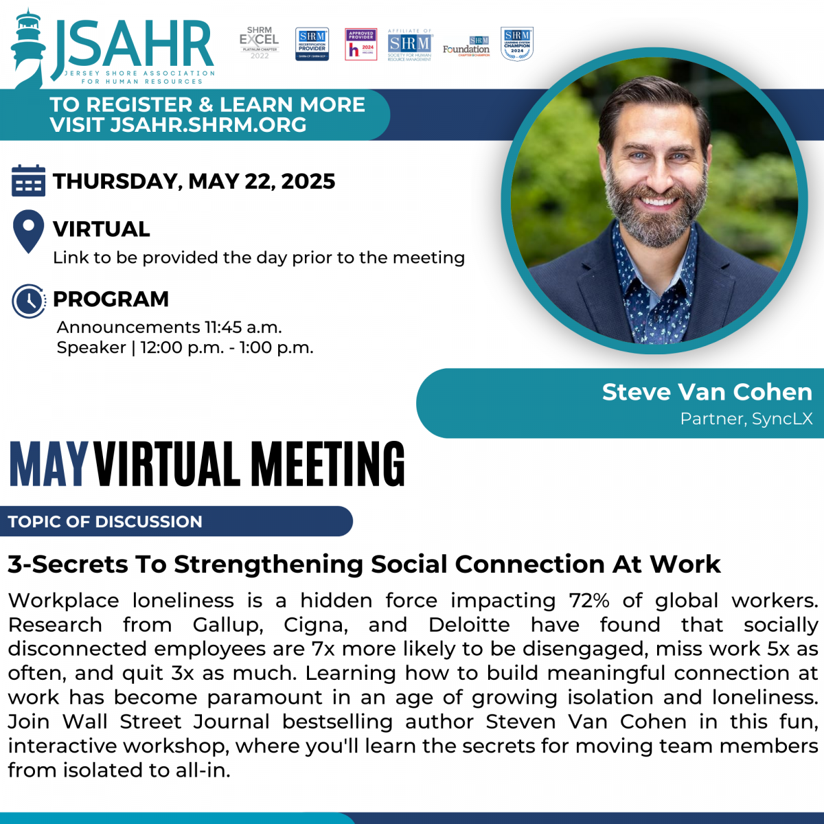 May Virtual Meeting - 3 Secrets To Strengthening Social Connection At ...